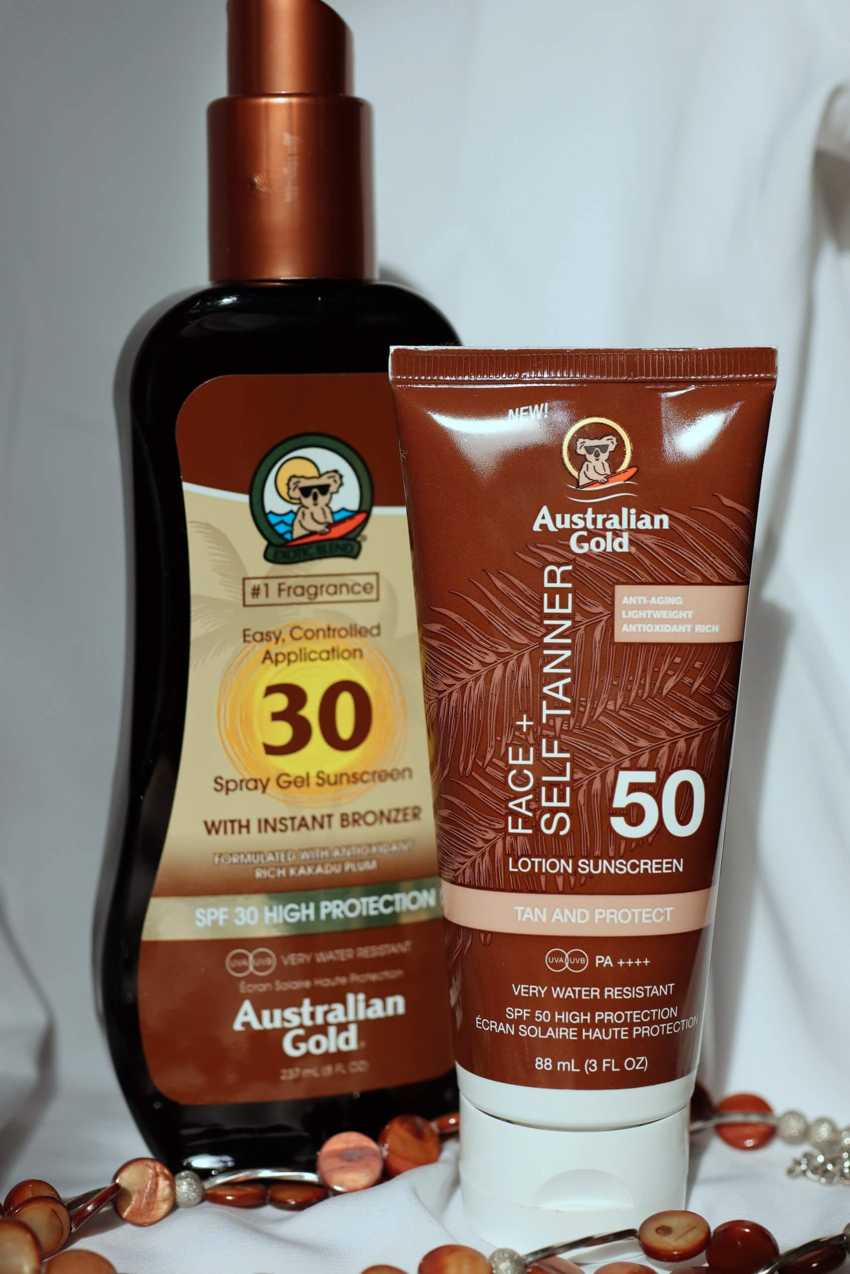 7 x Sun ready with NEW Australian Gold products - Actually Anna 2025